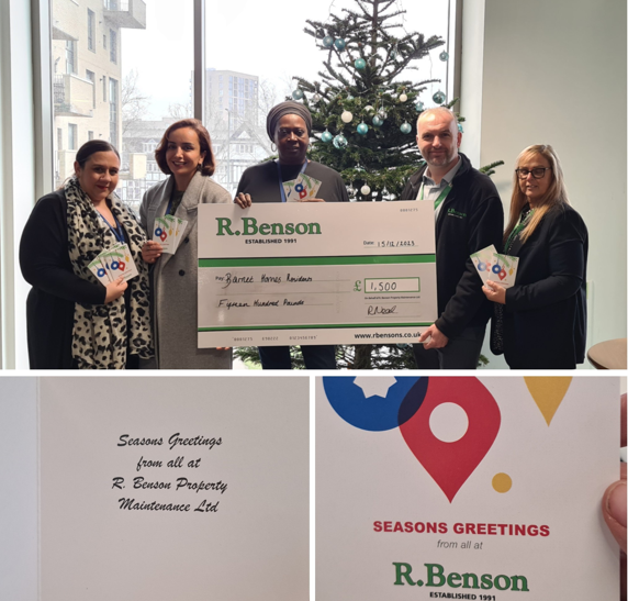 R Benson Property Maintenance support TBG services – Barnet Homes